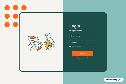 ColorShift Login | Free Webflow Component
